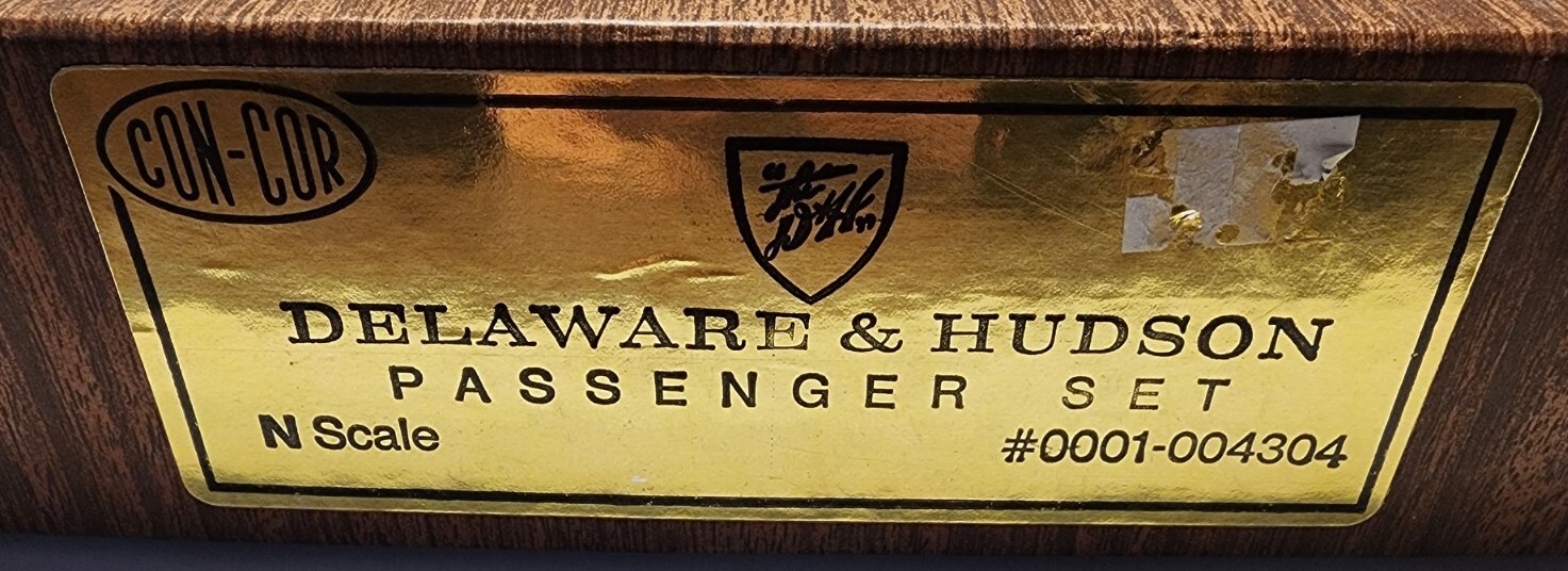 Con-Cor N Scale Delaware & Hudson Passenger Set #004304 | eBay