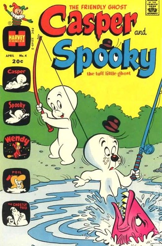 Casper and Spooky #4 FN 6.0 1973 Stock Image | eBay