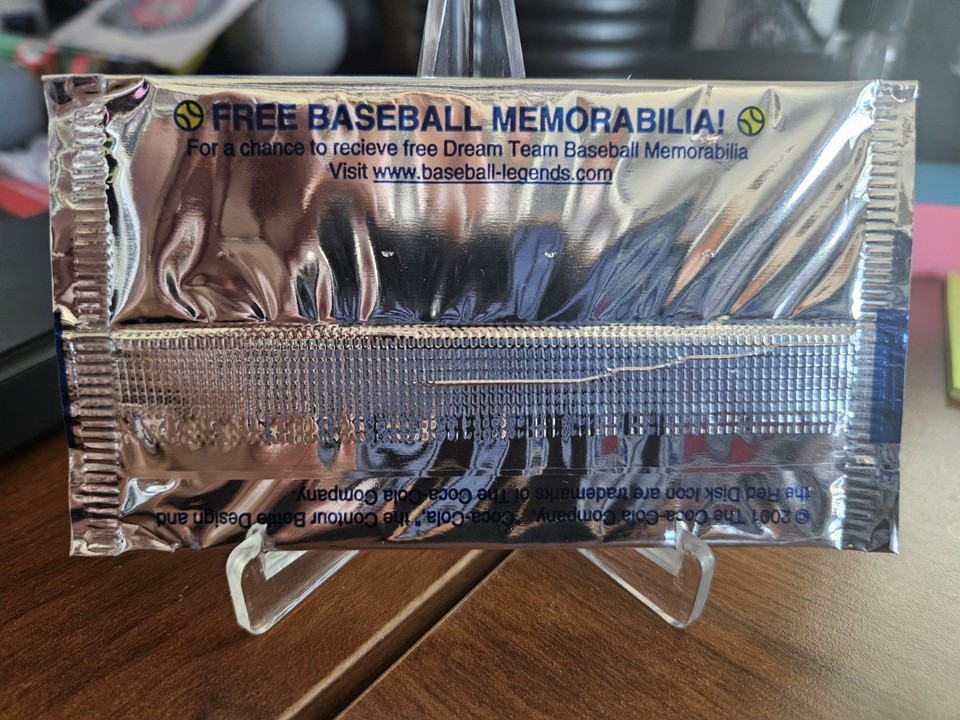 2001 SUNOCO - DREAM TEAM BASEBALL CARDS - LOT OF (9) PACKS - FACTORY ...