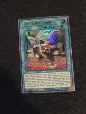 Time Thief Hack (GFTP-EN066) - Ultra Rare - 1st Edition | eBay