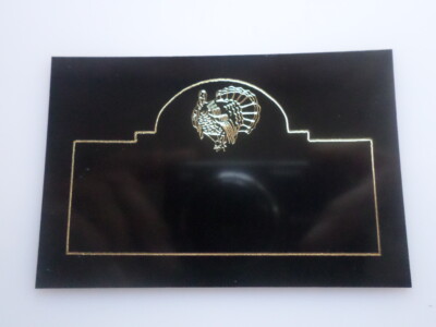 Engraving - Brass Engraved Plate