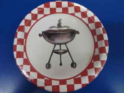Grillin' Classic Picnic Cookout BBQ Summer Theme Party 9" Paper Dinner ...