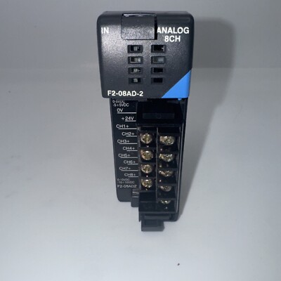 Facts F2-08AD-2 DirectLogic 205 Analog Input Module 8-Channel, 12-Bit ...