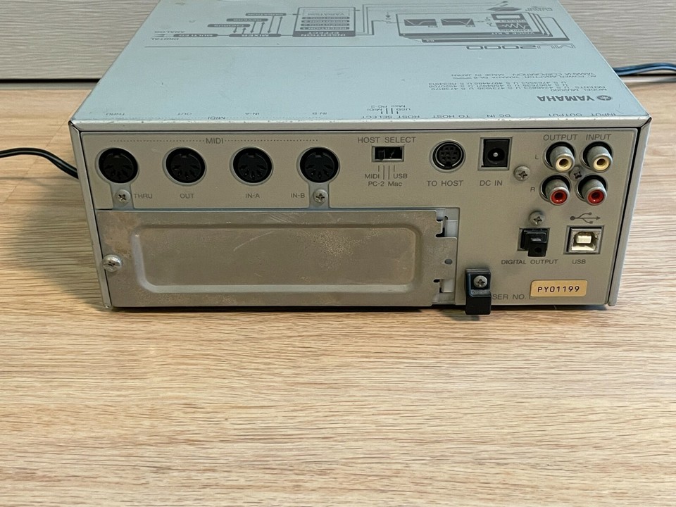 Yamaha MU2000 Tone Generator MOTIF XG Sound Module Synthesizer Digital ...