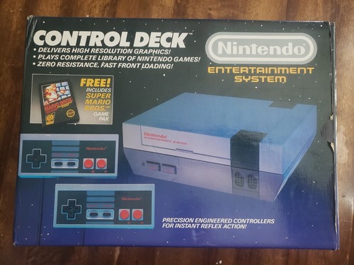 Nintendo System NES-001 Control Deck low serial number smooth top ...