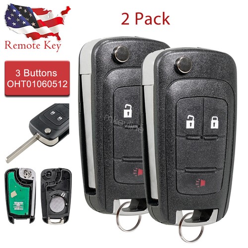 2 For 2012 2013 2014 2015 2016 2017 Chevy Sonic Remote Control Key Fob ...