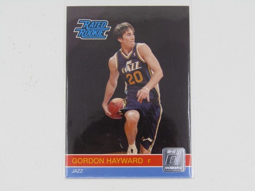 GORDON HAYWARD 2010-11 DONRUSS RATED ROOKIE! RC! UTAH JAZZ! | eBay