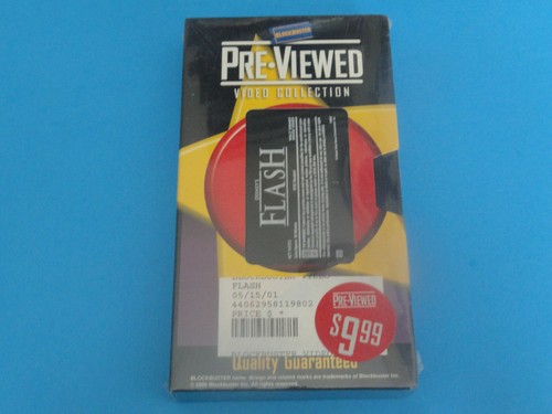 DISNEY'S FLASH - "BLOCKBUSTER VIDEO PRE-VIEWED COLLECTION" (VHS, 2001 ...