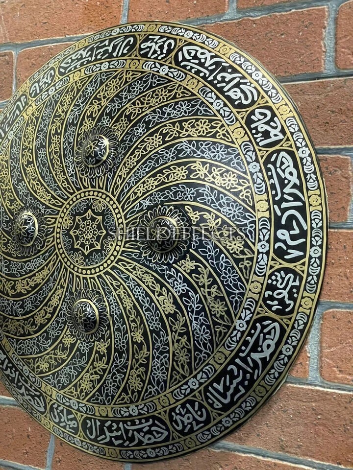 Medieval Islamic Shield HandCrafted Indo Persian Shield Arabic ...