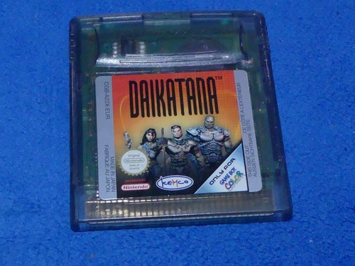Jeu Daikatana sur Game Boy Color EUR Officiel | eBay