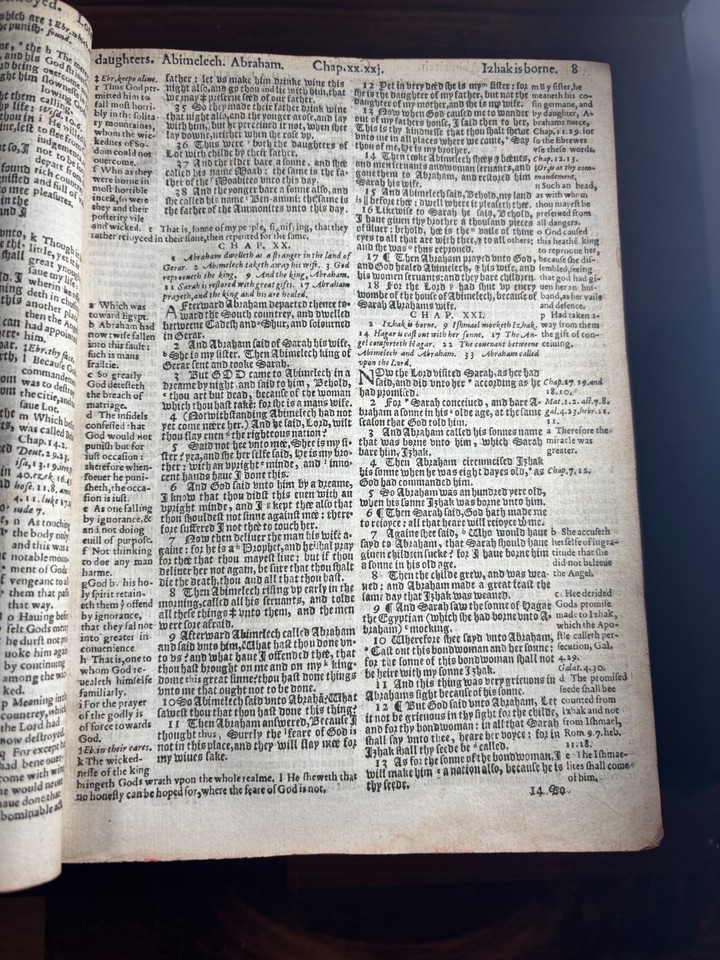 1611 Geneva "Breeches" Bible 1611 OT, 1610 NT, Apocrypha, WBOP Included ...