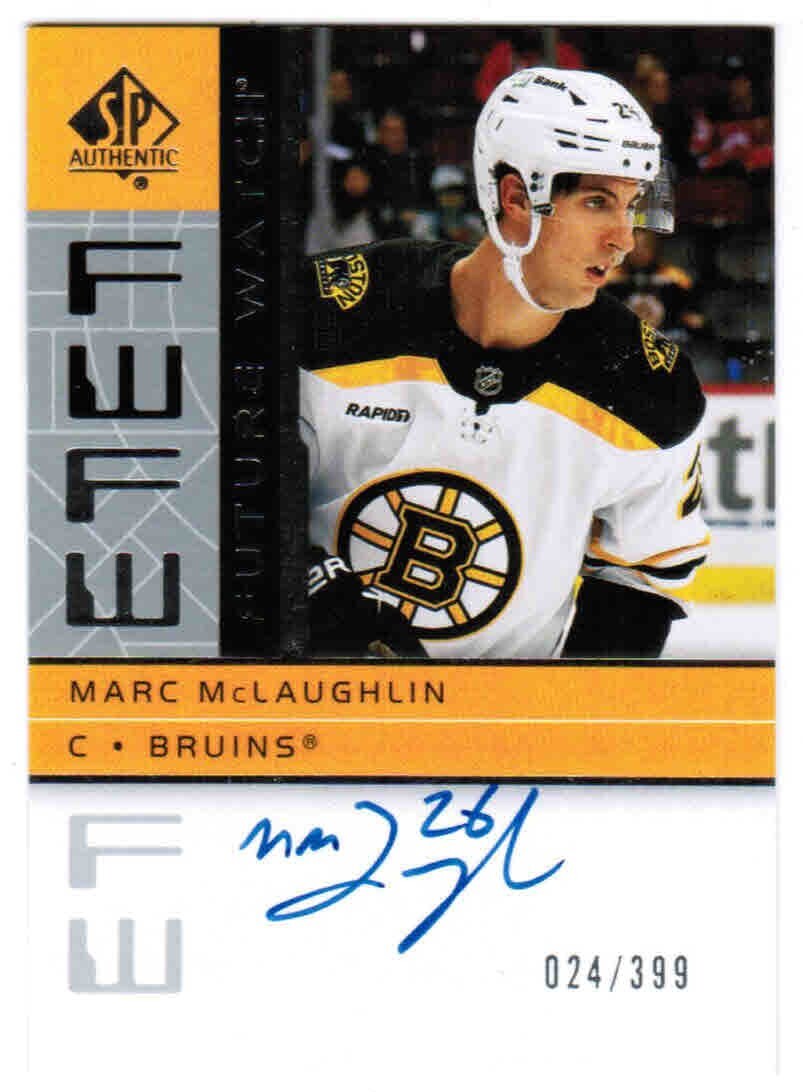22/23 2022 SP AUTHENTIC MARC MCLAUGHLIN MM 2002-03 RETRO FUTURE WATCH ...