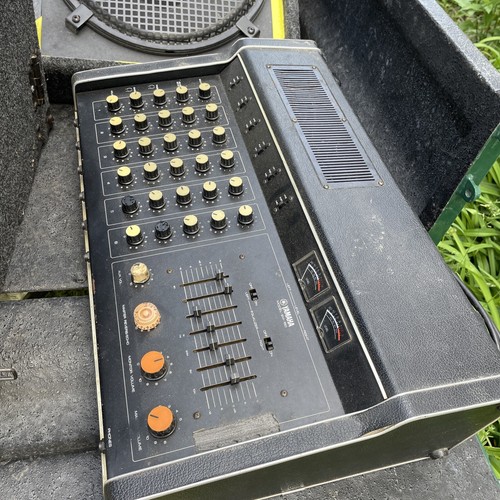 Yamaha EM-150, 6 Channel Mixer, Power Amp, with Spring Reverb & Eq ...
