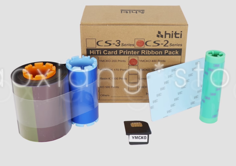 1PC CS220E Card Printer Color Ribbon Color Ribbon Color Ribbon ...