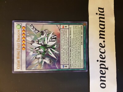 Yu-Gi-Oh! Clear Wing Fast Dragon YA02-EN001 | eBay