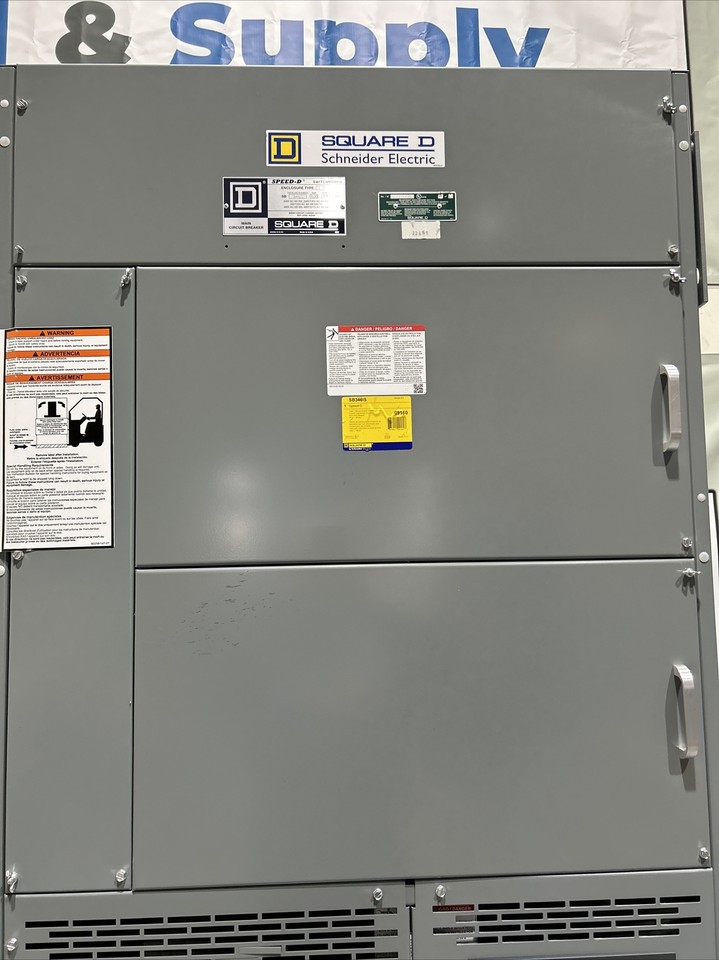 600 Amp Meter Main Square D Nema 1 Indoor 3PH 4W W Distribution/ Pull ...