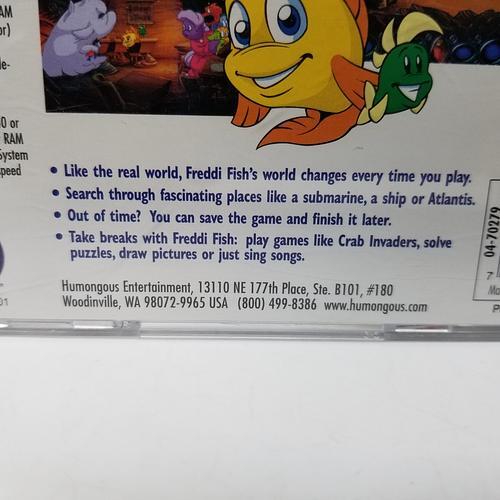 Freddi Fish 2 CD-ROM The Case of the Haunted Schoolhouse Windows/MAC ...