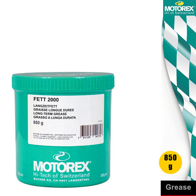 MOTOREX 2000 Grease Salt-Waterproof Calcium NLGI-2 Tub 850g | eBay UK