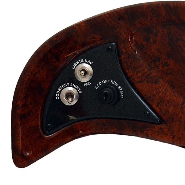 Sun Tracker Pontoon Boat Dash Panel 166419 | Woodgrain | eBay