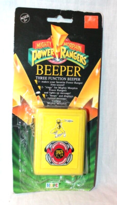 NEW IN PACKAGE 1993 VINTAGE POWER RANGER MIGHTY MORPHIN 3 FUNTION ...