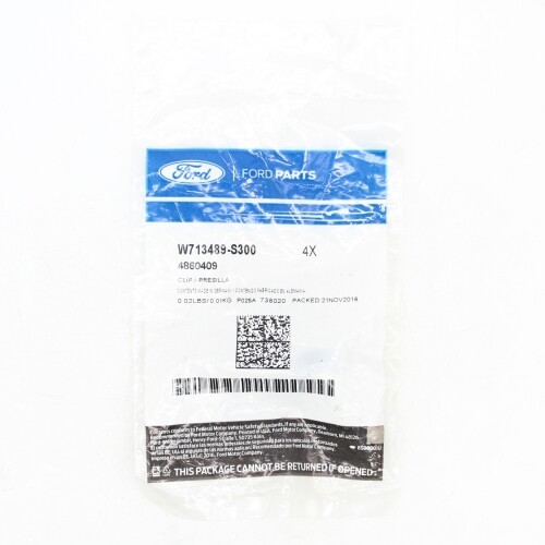 Ford Clip Part Number - W713489-S300 | eBay