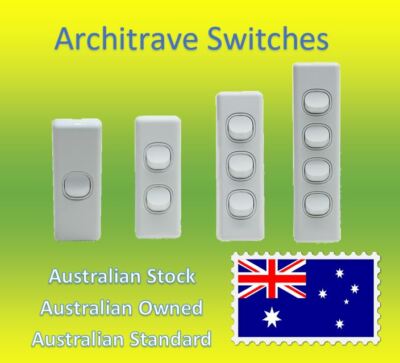 Architrave Arc Light Switches 10A 240V | eBay