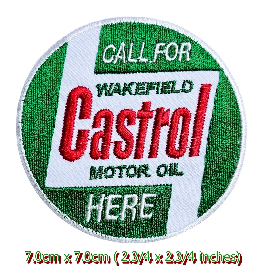 Motors Oil And Oil Station PATCHES Embroidery logo iron&Sewing on ...