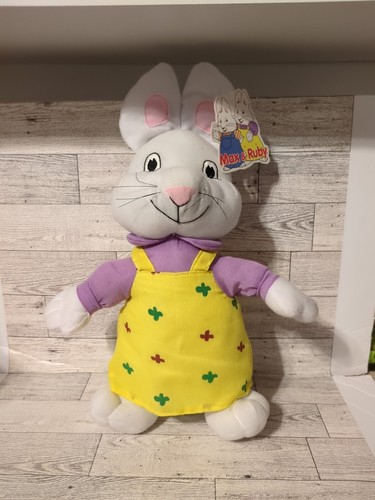 NWT Max & Ruby Plush Toy 2012 Girl Bunny Kelly 9 inch Stuffed Animal TV ...