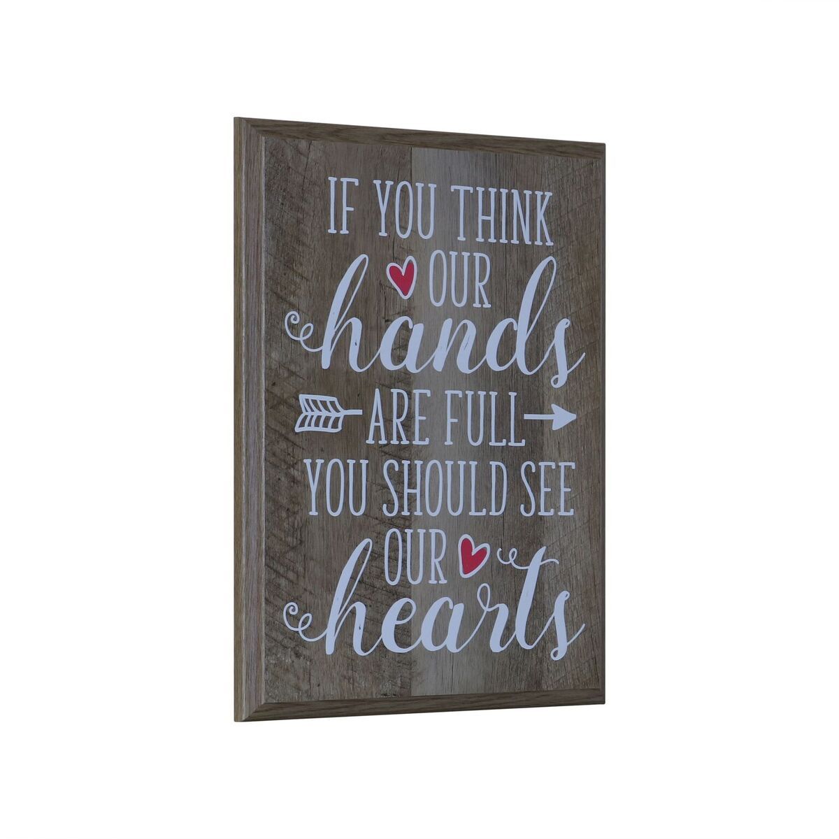 Wall Hanging Home Decor Decorative Plaque Inspirational 12x15 | eBay