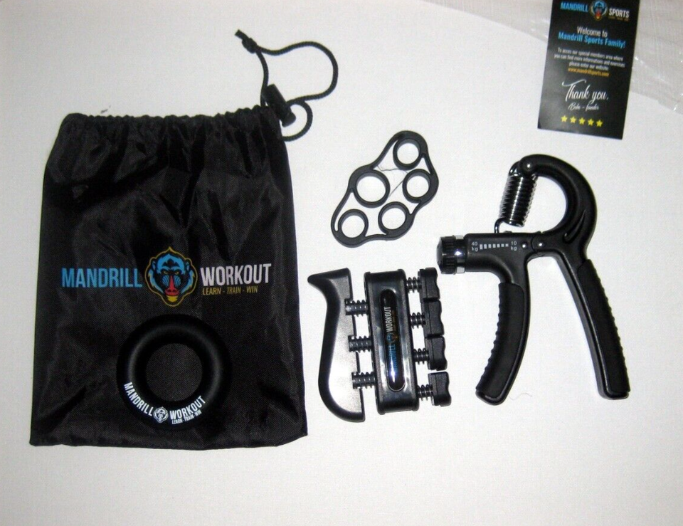 Mandrill Hand Exerciser Home Workout | eBay