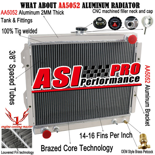 3-ROW RADIATOR FOR 1984-1995 TOYOTA PICKUP DLX LN55 LN67 4RUNNER SR5 ...