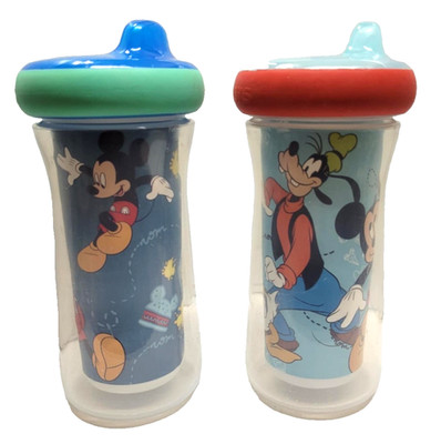 First Years Sippy Cups, Spill Proof - Mickey Mouse (set of 2) | eBay