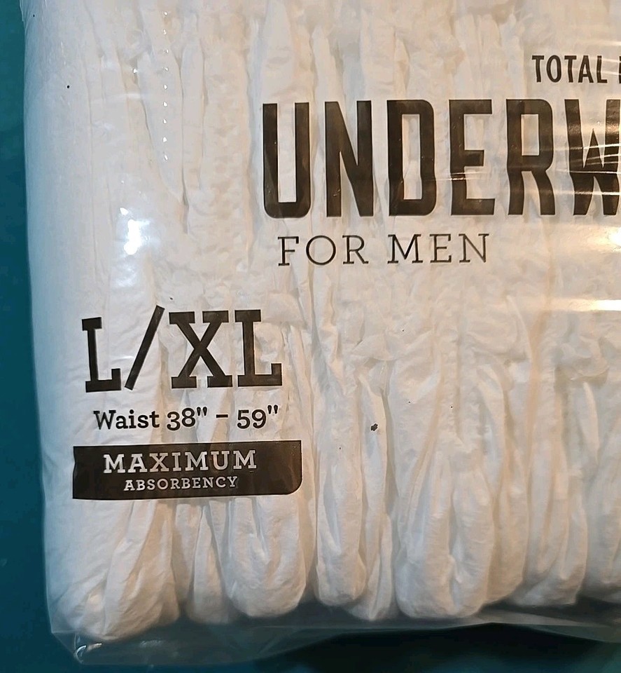 Members Mark Maximum Absorbency Underwear, L/XL, 21 Count Brand New In ...