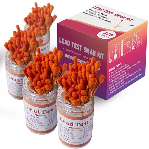 Lead Test Swab Kit - Rapid Home Testing Swabs for All Surfaces ...
