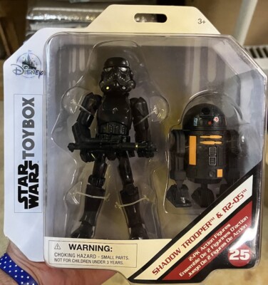 Disney Store Star Wars SHADOW TROOPER & R2Q5 Droid Action Figures #25 ...