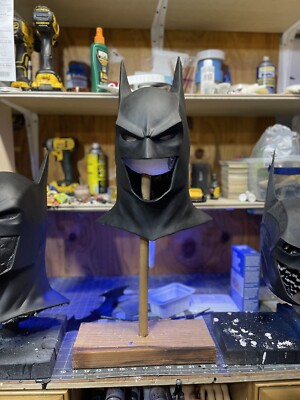 Bat Hero Cowl, Flexible Urethane, Handmade, Cosplay, Free Domestic ...