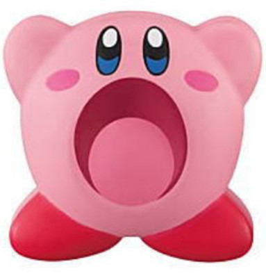 Kirby of the Stars 1'' Mouth Open Front View Bag Clip Anime Manga NEW ...