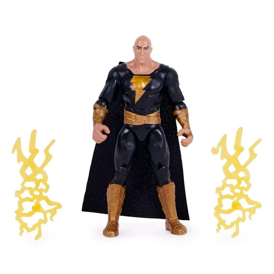 Black Adam Action Figure 4-Inch DC Comics Spin Master 1st Edition The ...