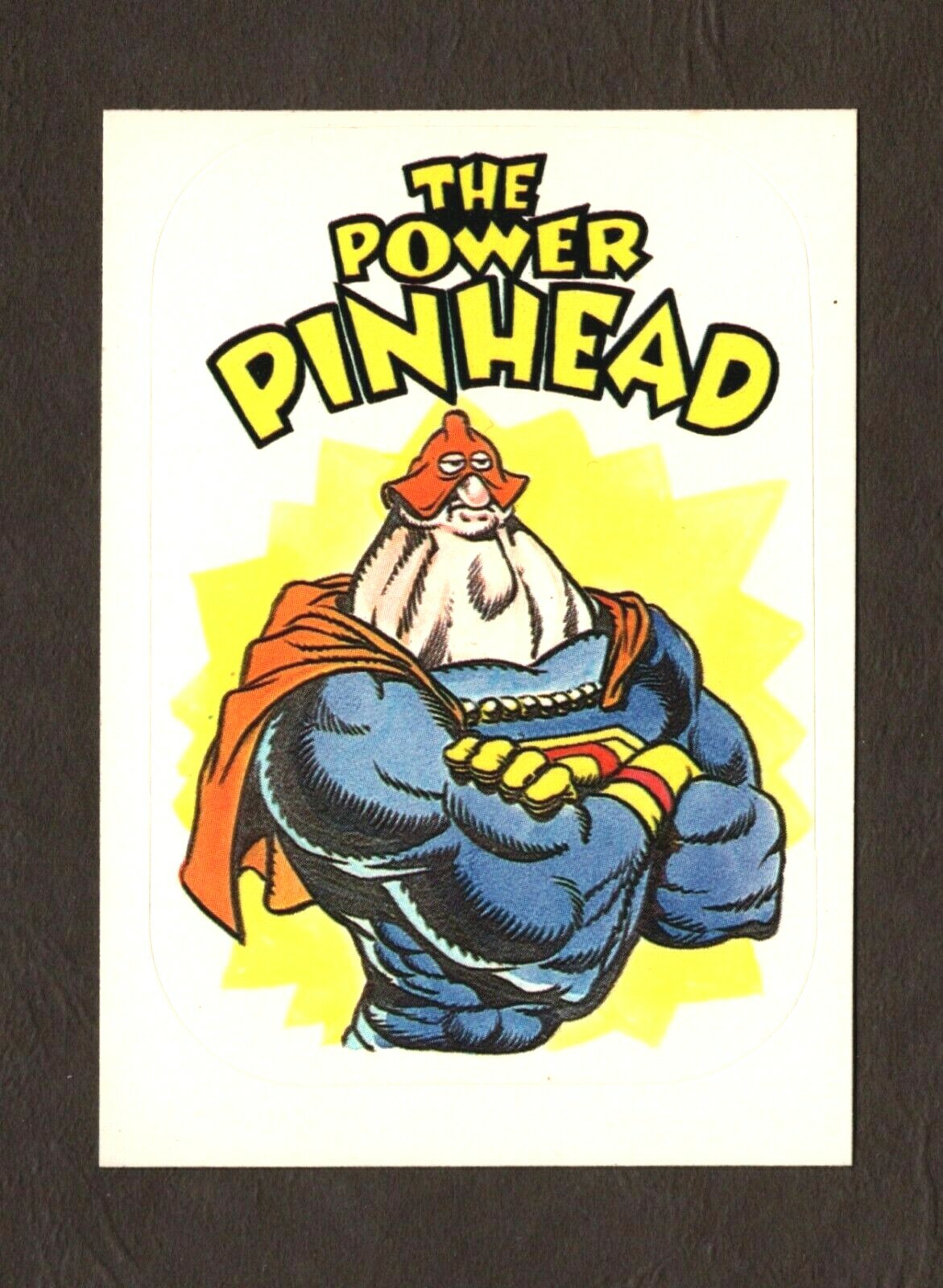 1983 Donruss Zero Heroes Trading Card #39 – Power Pinhead | eBay