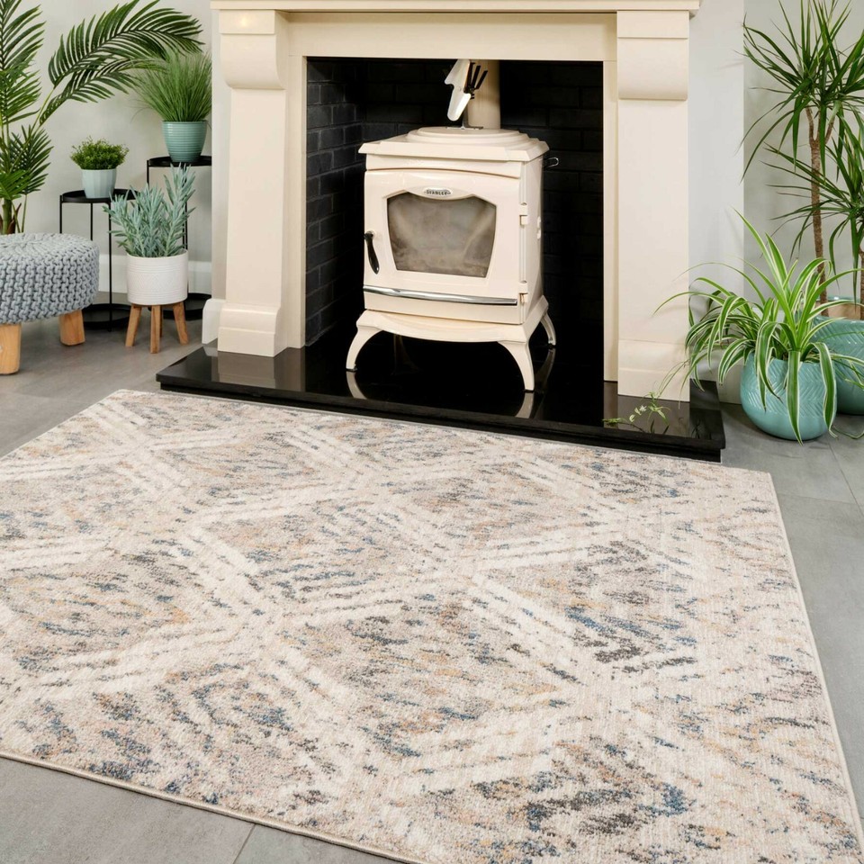 Diamond Natural Beige Runner Rug Diamond Elegant Indoor Long Hallway ...