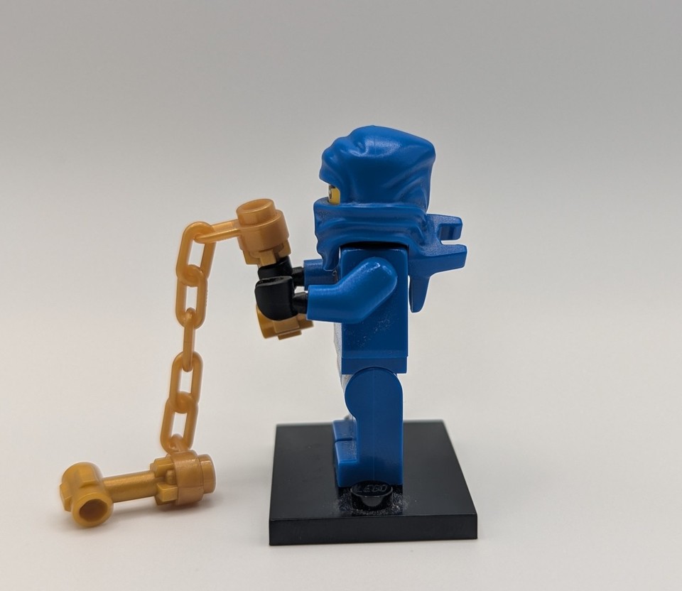 LEGO Ninjago Jay DX authentic dragon minifigure and spinner excellent ...