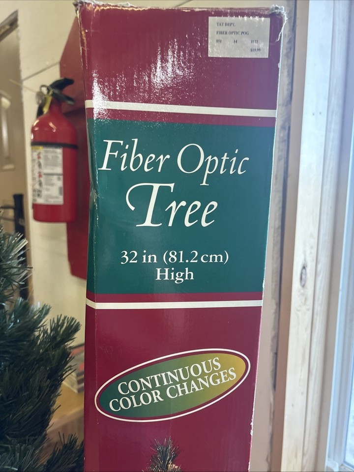 32 Inch Fiber Optic Christmas Tree