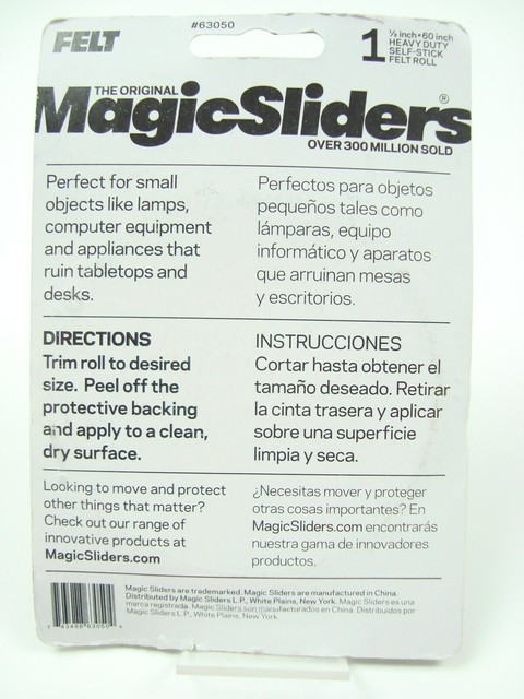 Magic Sliders Oatmeal Self Stick Felt Roll ½ X 60 In. 63050 for sale ...