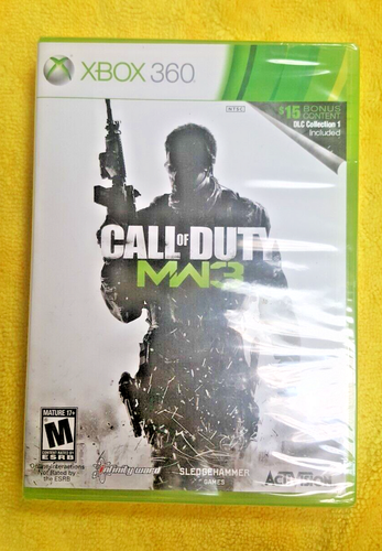 Call Of Duty Modern Warfare 3 MW3 XBOX 360 - VIDEO GAME DISC - FACTORY ...