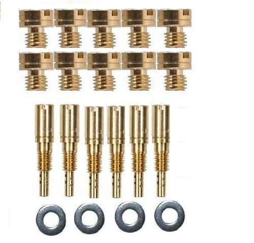 GS250T Jet Kit Multi Stage GS 250 T 1980-81 Carburetor Pilots Mains 1-5 ...