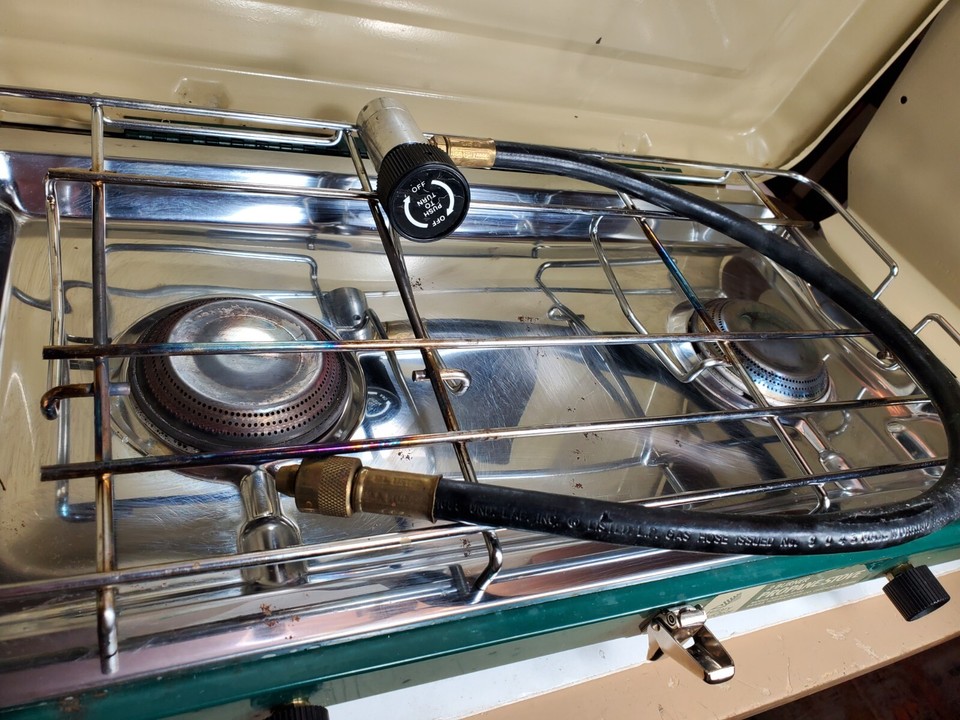 Sears 72772 hillary fieldgear two burner propane stove | eBay