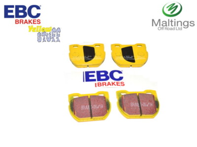 EBC YELLOW STUFF BRAKE PADS SFP000250 GA4695 FITS DEFENDER 110 | eBay UK