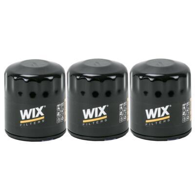 Wix Set of 3 Engine Oil Filters for Chevrolet Buick Cadillac Dodge GMC ...
