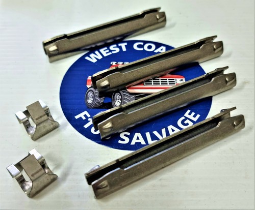 FORD F150 BRAKE CALIPER ANTI RATTLE / RETAINING WEDGE CLIP KIT 87-92 ...