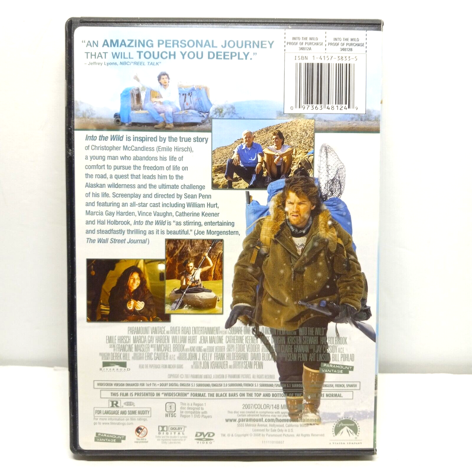 Into The Wild (DVD) Paramount Vantage 2007 | eBay